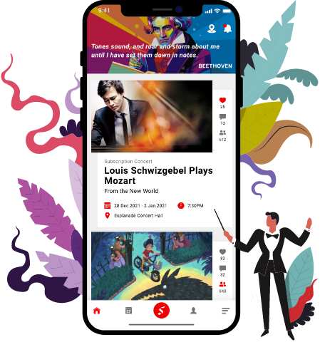 Mobile App | Singapore Symphony Orchestra